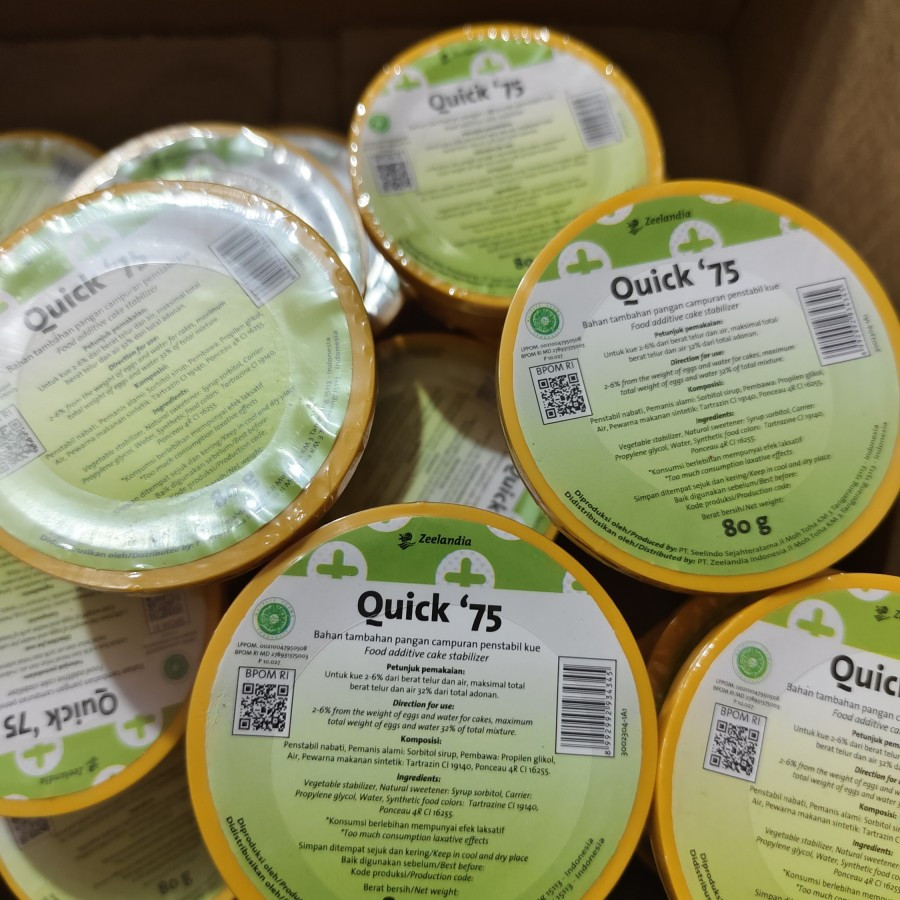 Jual Zeelandia SP Quick 75 Cake Emulsifier 80gr Pelembut Penstabil Kue ...