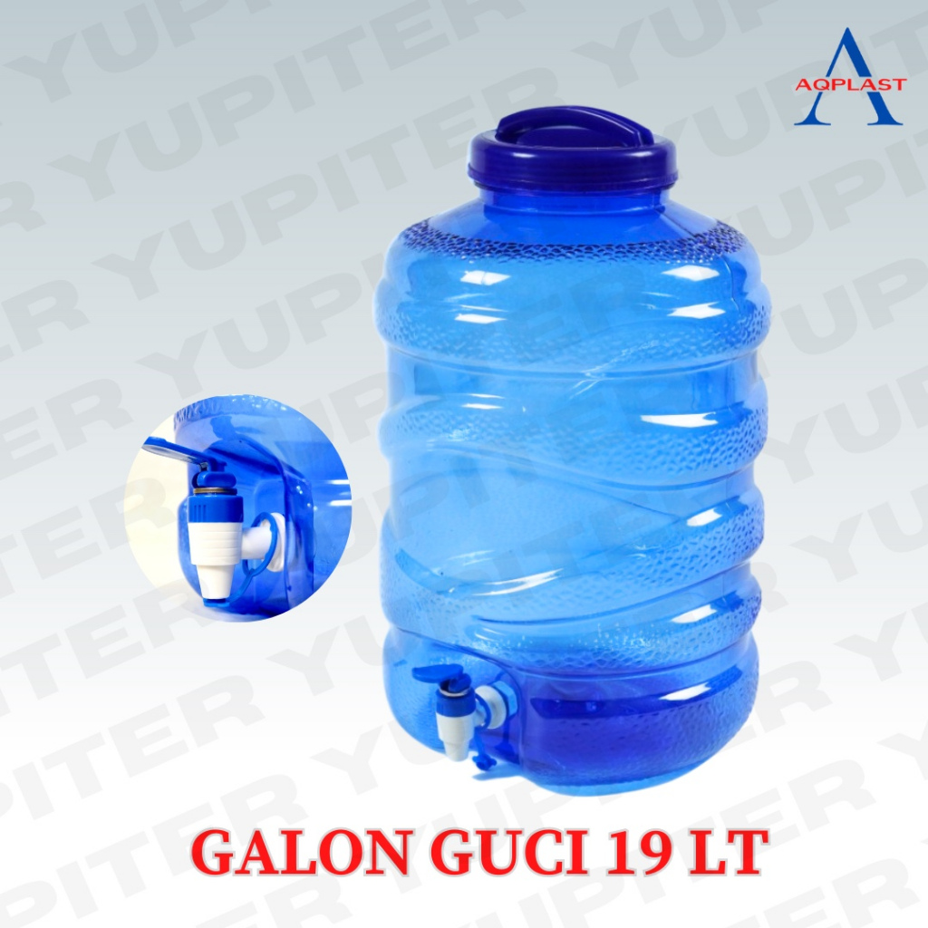 Jual GALON GUCI 19 LITER - GALON DISPENSER KRAN TEBAL | Shopee Indonesia