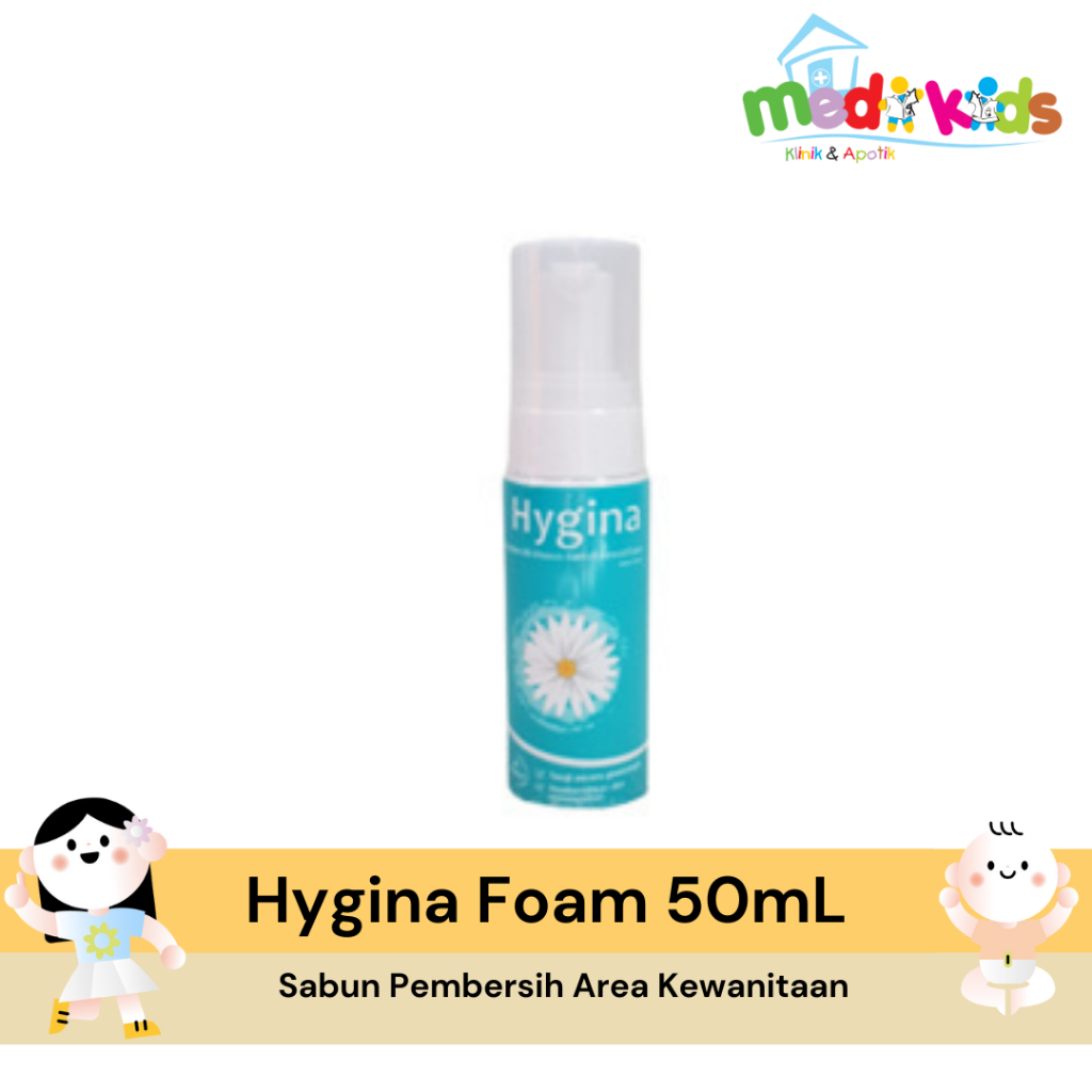 Jual Hygina Foam 50ml Sabun Pembersih Khusus Area Kewanitaan | Shopee ...
