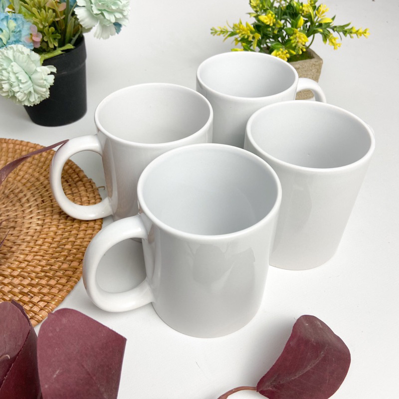 Jual Mug Coating Siap Cetak Sublim Mug Model Standard | Shopee Indonesia