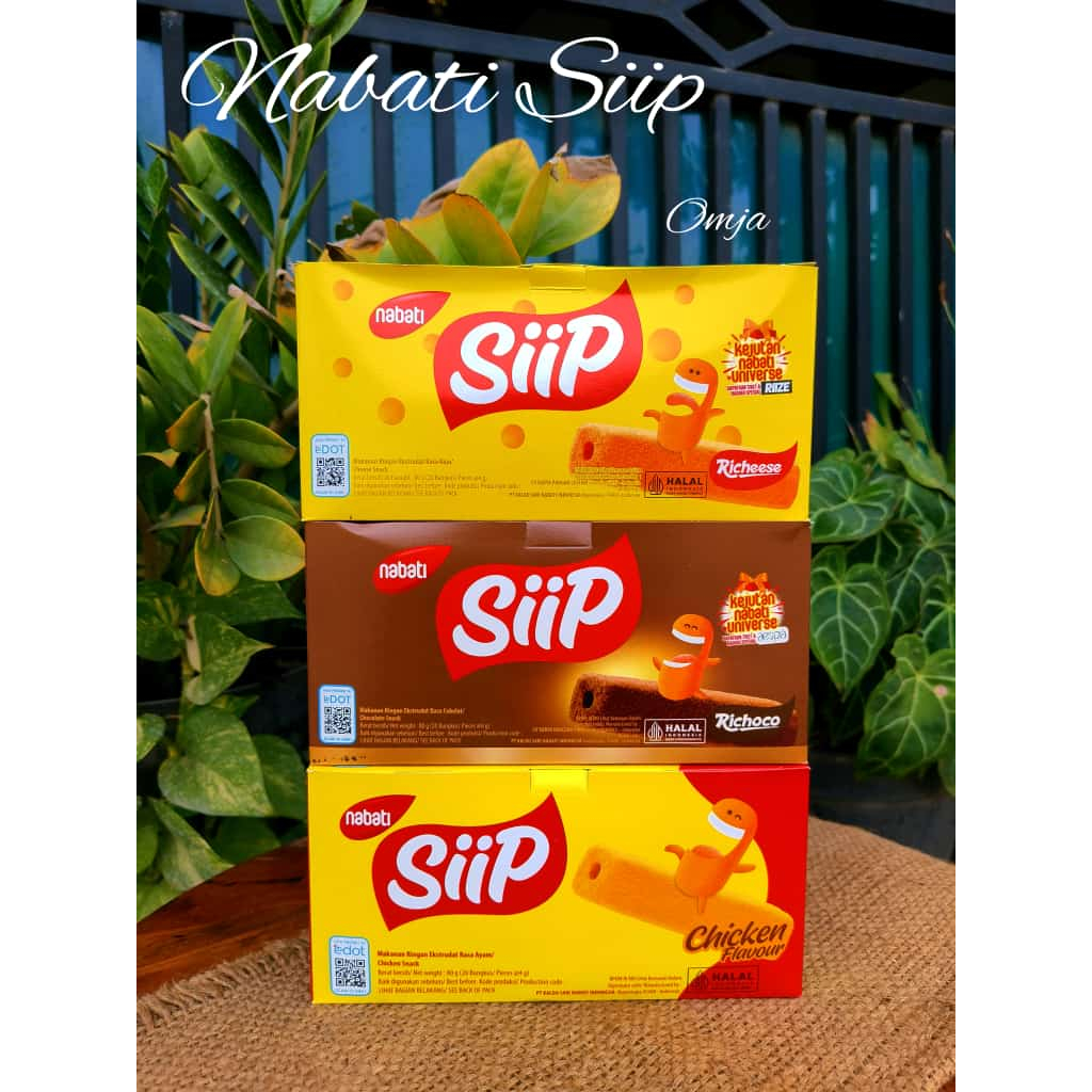 Jual Nabati Siip Box 20 pcs - nabati snack | Shopee Indonesia