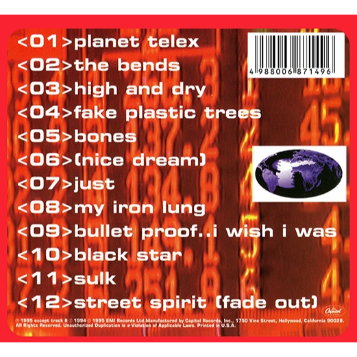 Jual cd RADIOHEAD, The Bends (Deluxe edition) (OBI Edition, Import, New ...