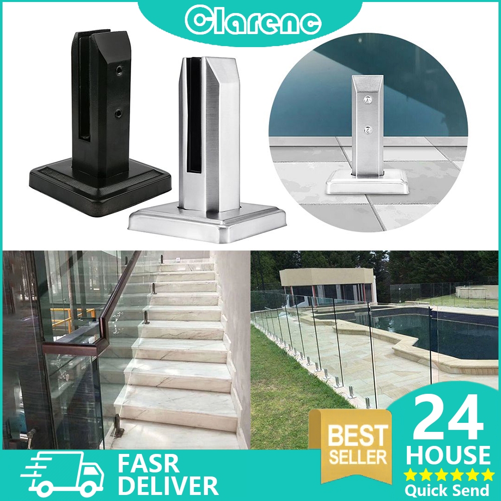 Jual Penjepit kaca /304 Klip Pagar Kaca Stainless Steel, Klip Kaca ...