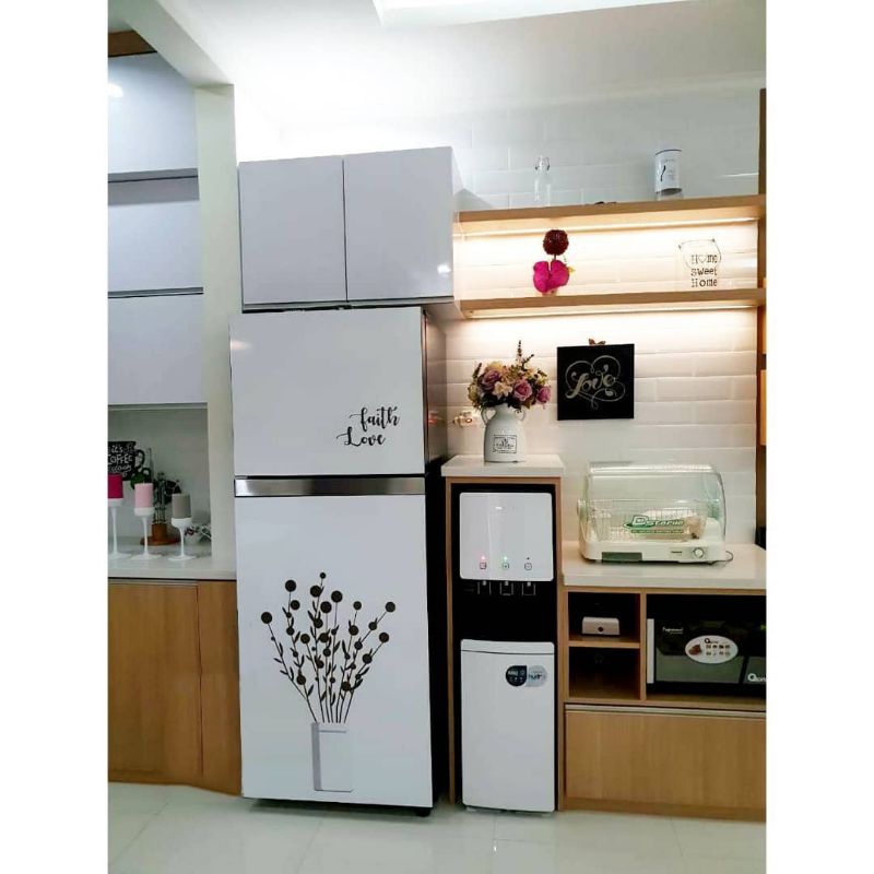 Jual STIKER KULKAS 2 Pintu Motif Ranting A | Shopee Indonesia