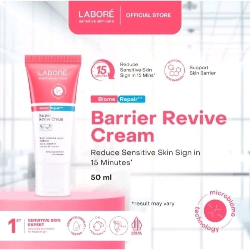 Jual Labore BiomeRepair Barrier Revive Cream Moisturizer 50ml / Labore ...