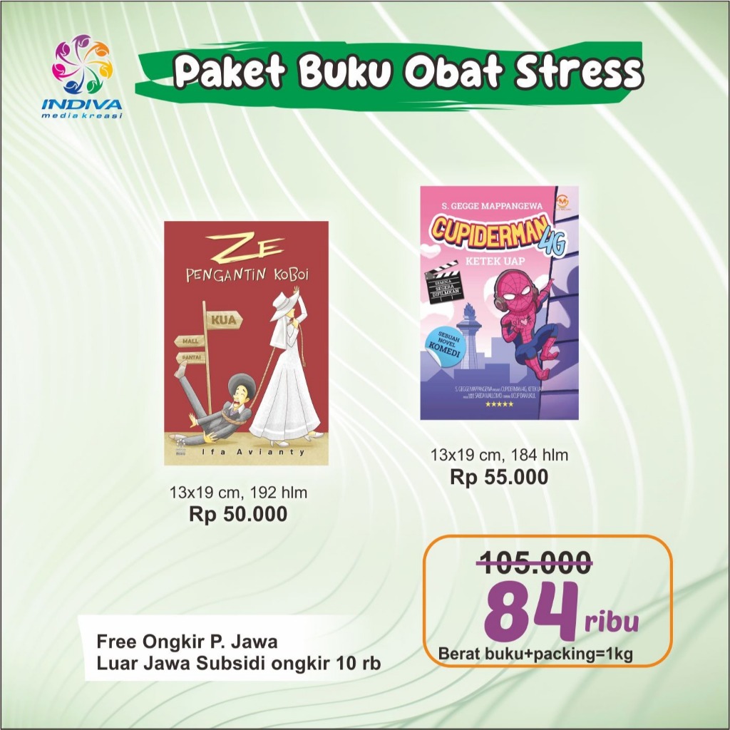 Jual Paket Novel Obat Stres | Shopee Indonesia