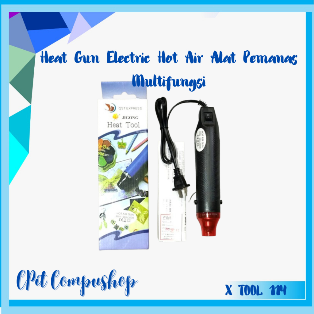 Jual Heat Gun Electric Hot Air Alat Pemanas Multifungsi Vinyl Express ...