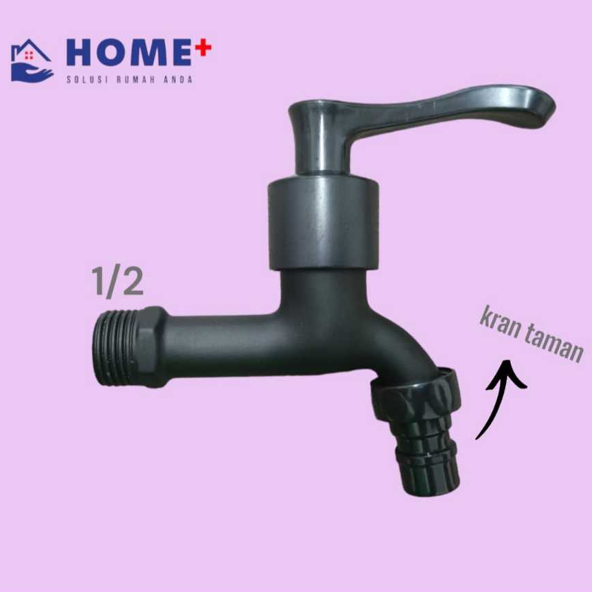 Jual Kran Taman Engkol / Kran Air Engkol My Tone B2-407-H4 A 1/2 Black ...