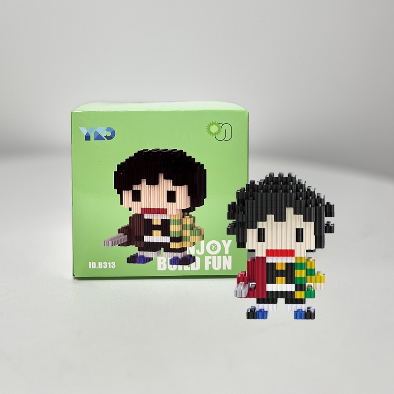 Jual XiNZ Nano Mini Block Demon Slayer Balok Susun Kamado Tanjirou Nano ...