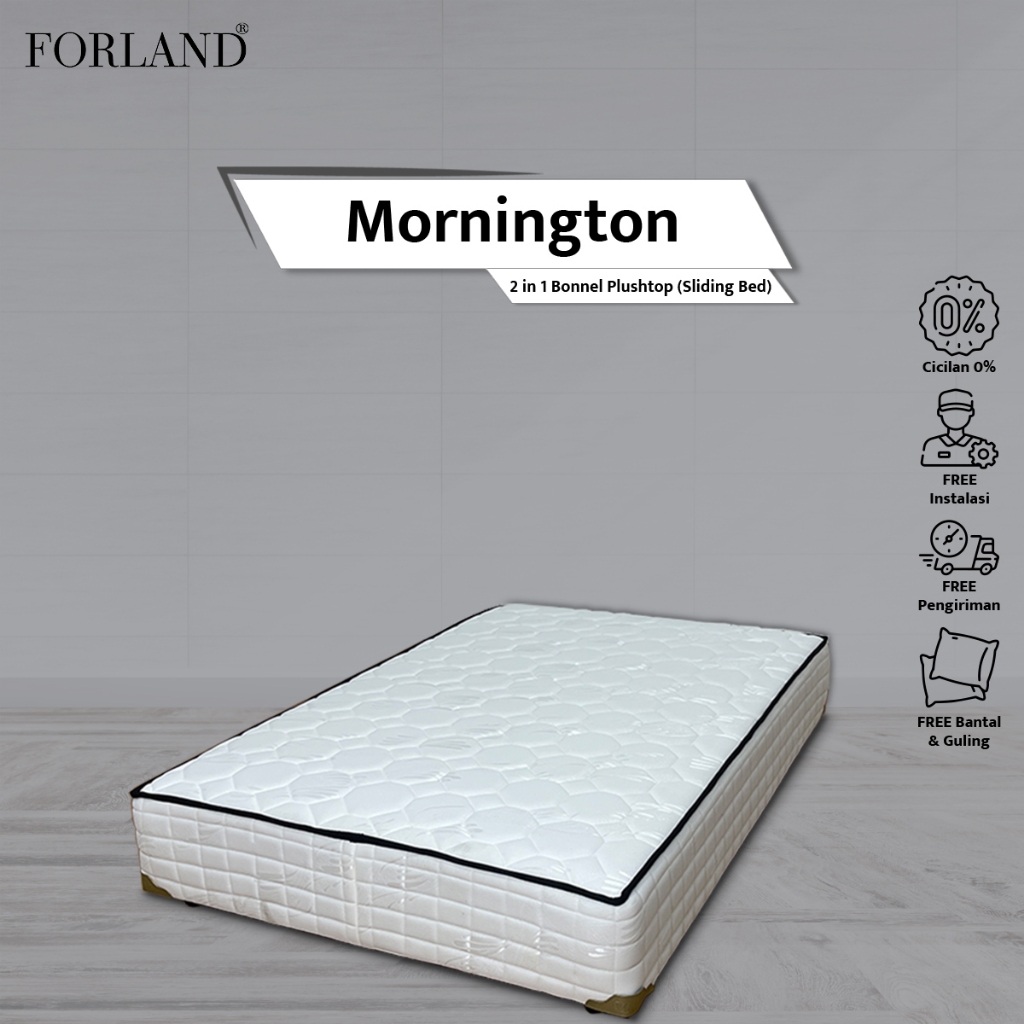 Jual Forland Mornington Springbed 2 in 1 Plushtop Bonnel Spring Sorong ...