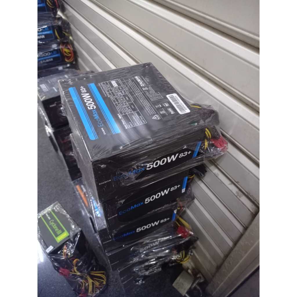Jual PSU/POWERSUPPLY ZALMAN ECQMAX 500W 83 + PURE | Shopee Indonesia