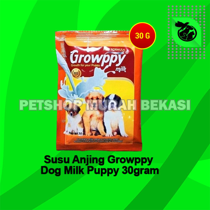 Jual Susu Anak Anjing Growppy 30 gr Dog Milk Anakan Susu Growpy kemasan 30 gr | Shopee Indonesia
