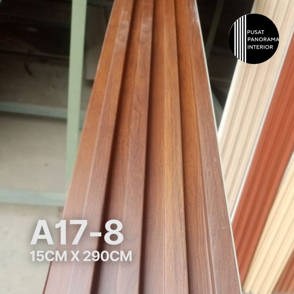 Jual Wallpanel WPC/ WPC 290cm x 15cm/ Dekorasi Dinding WPC/ Dinding ...