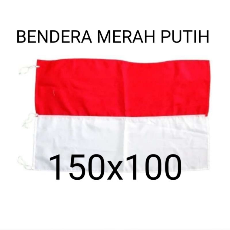 Jual BENDERA MERAH PUTIH UKURAN 150X100 | Shopee Indonesia