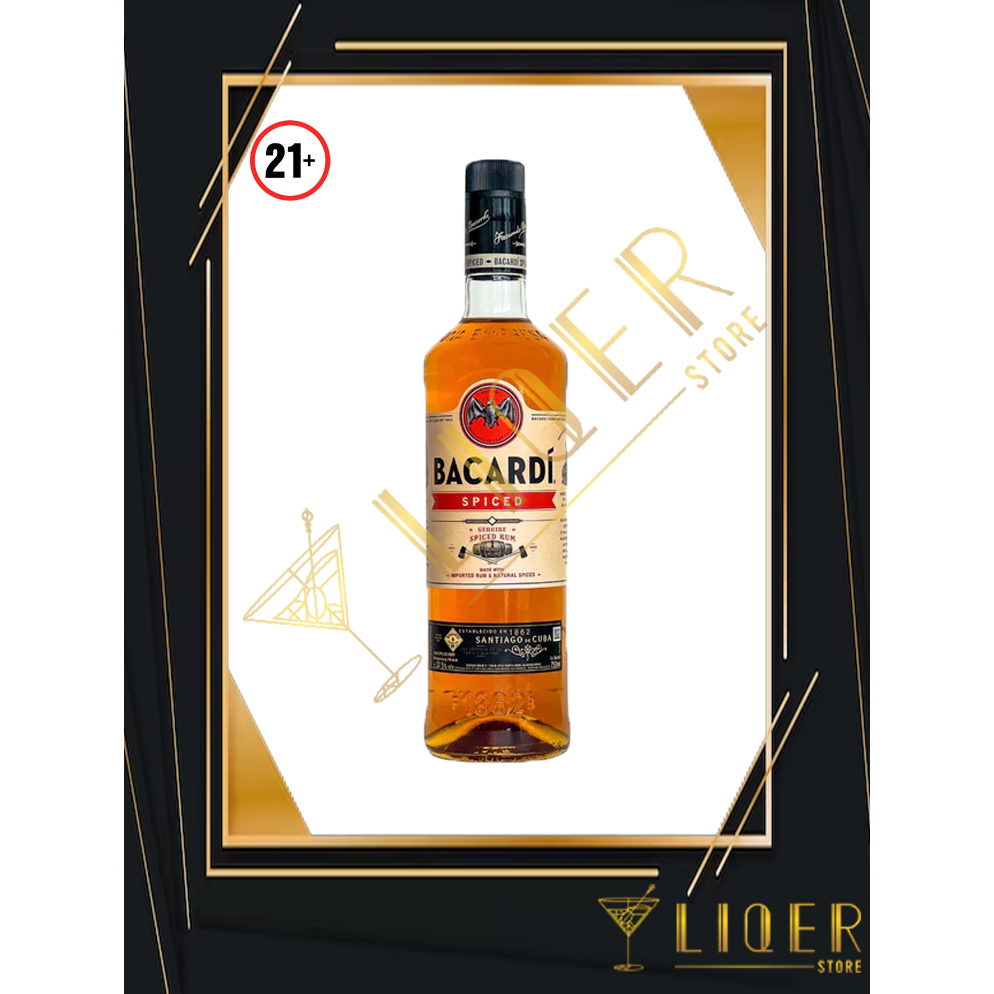 Jual Bacardi Spiced Rum - Rum botol 750ml | Shopee Indonesia