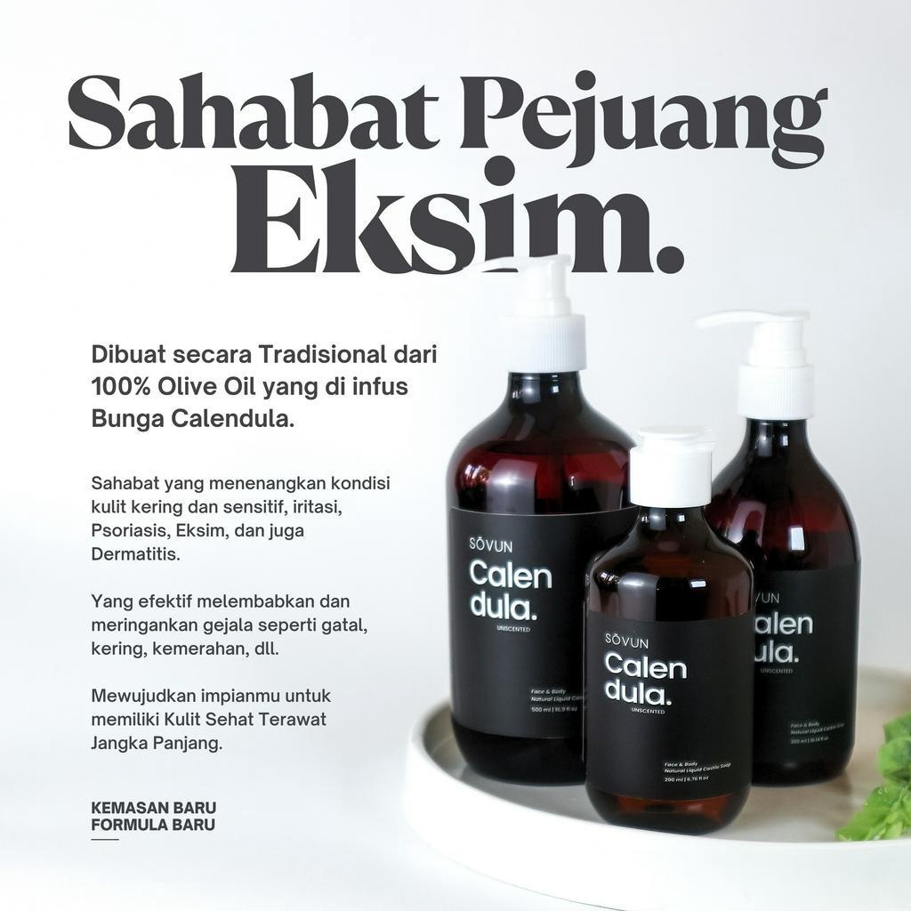 Jual Sovun - Calendula Castile Soap | Sabun Cair Natural Olive oil ...
