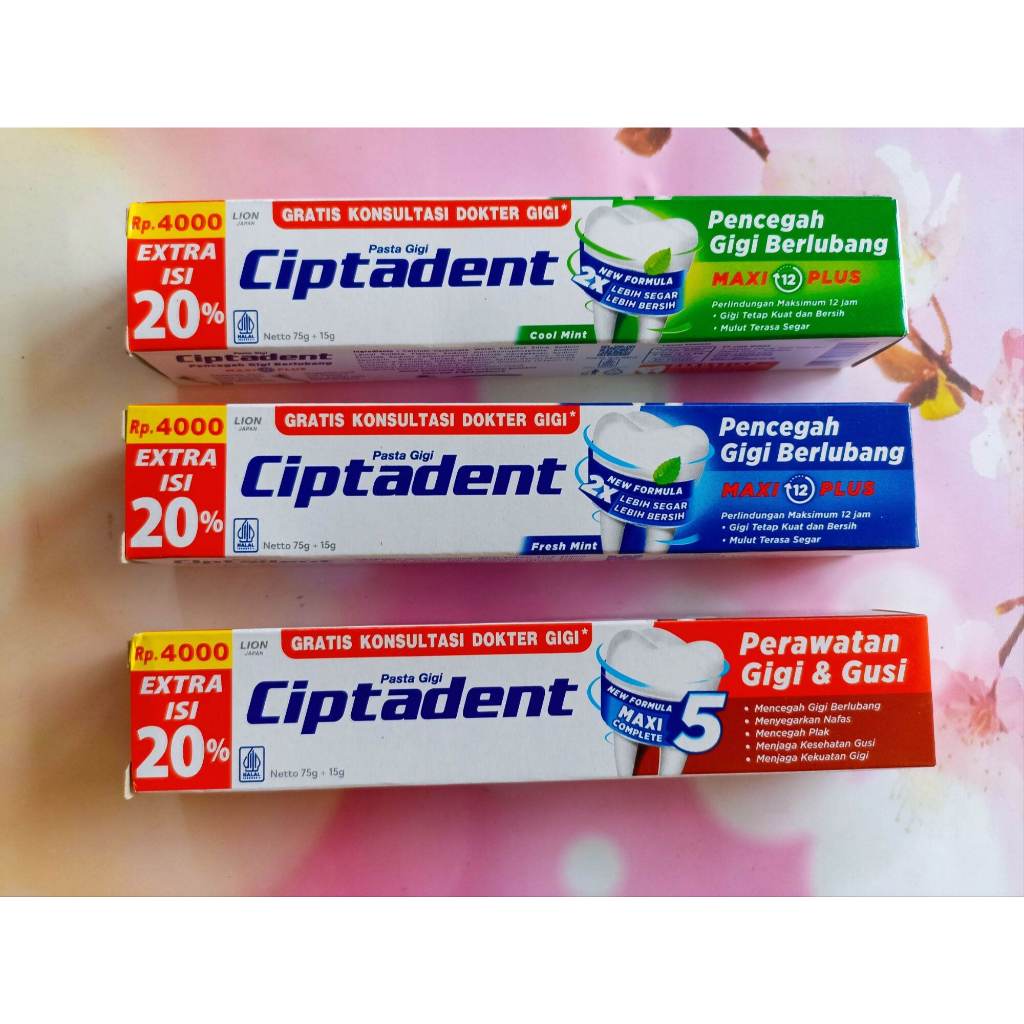 Jual CIPTADENT 75G | Shopee Indonesia
