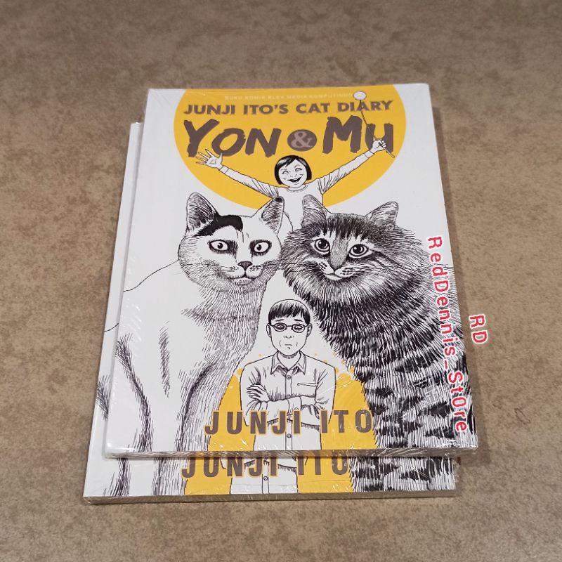 Jual Junji Ito's Cat Diary Yon and Mu - Ito Junji | Shopee Indonesia