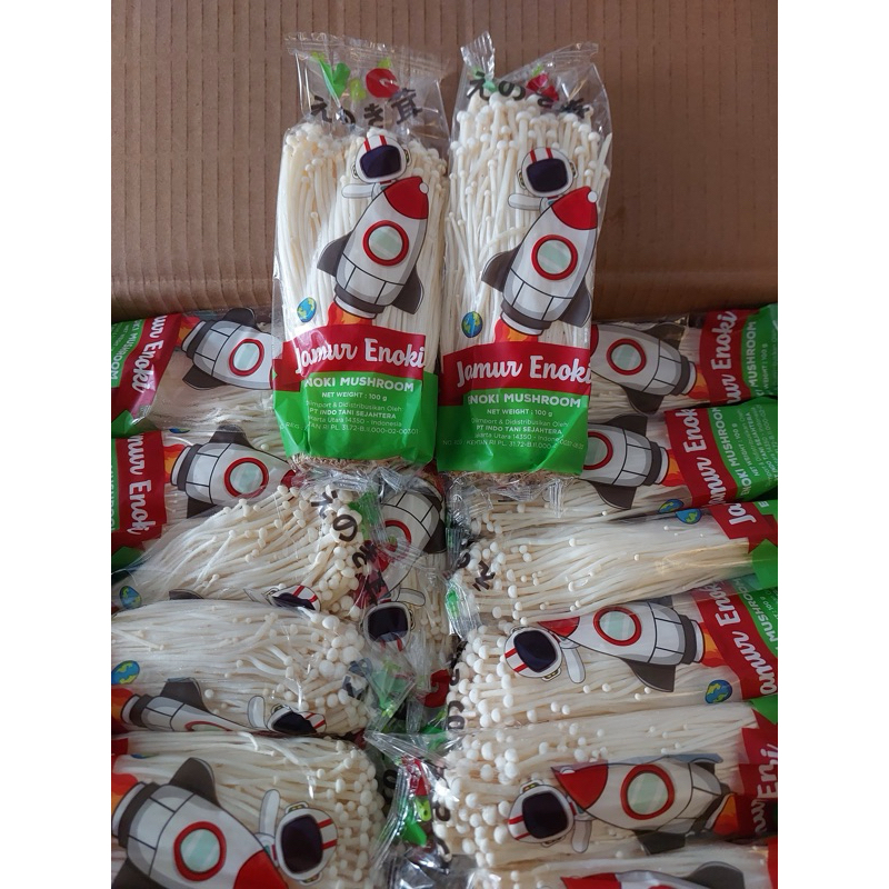 Jual JAMUR ENOKI 1PC | Shopee Indonesia