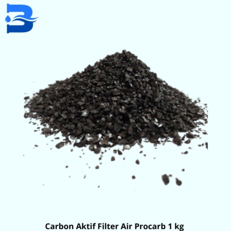 Jual Carbon Aktif Filter Air Procarb Kemasan 1 kg | Shopee Indonesia