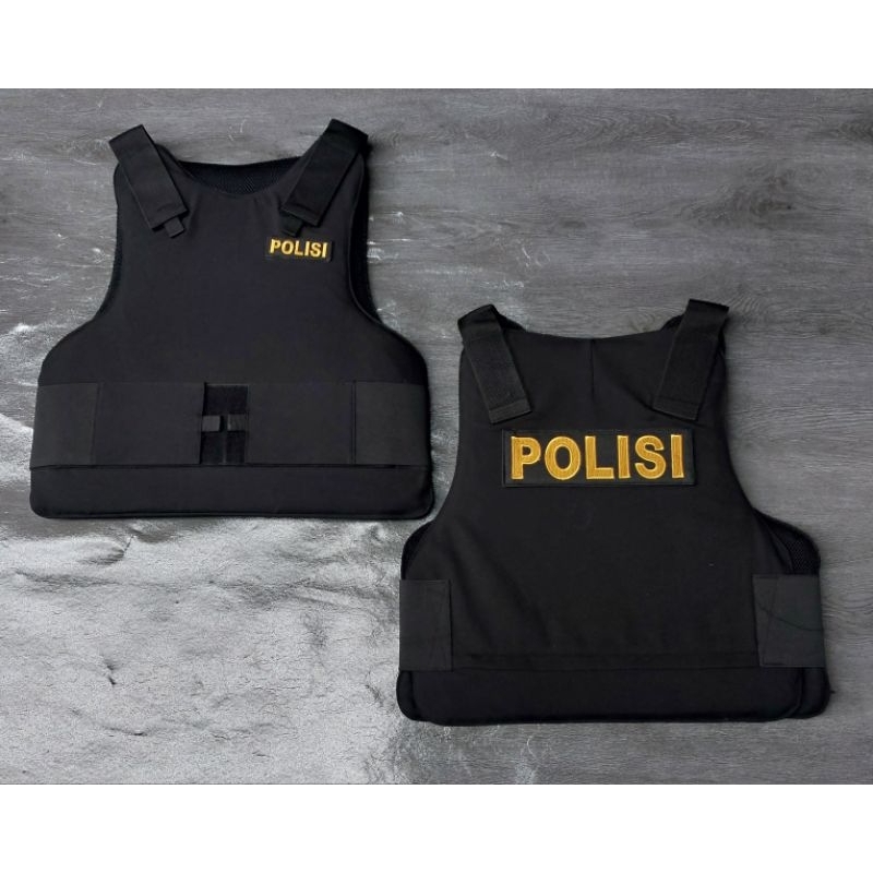 Jual Rompi Polisi Serat Baja AGL/Body Vest AGL Baja/Body Armour ...