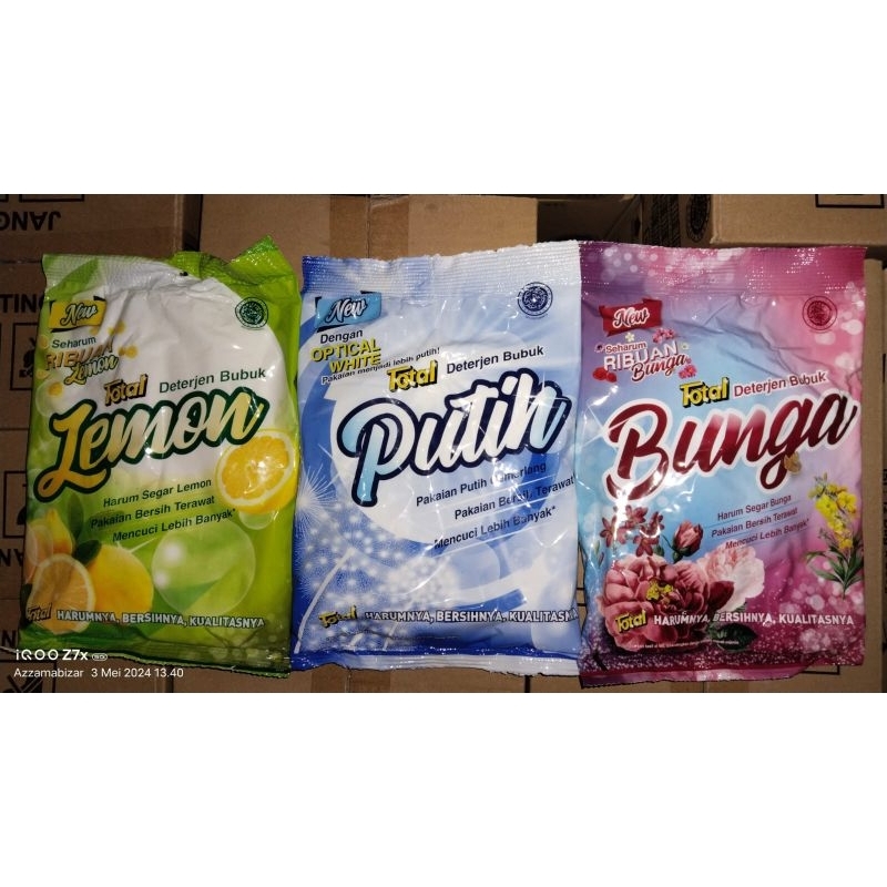 Jual sabun detergent total bunga 250gram | Shopee Indonesia