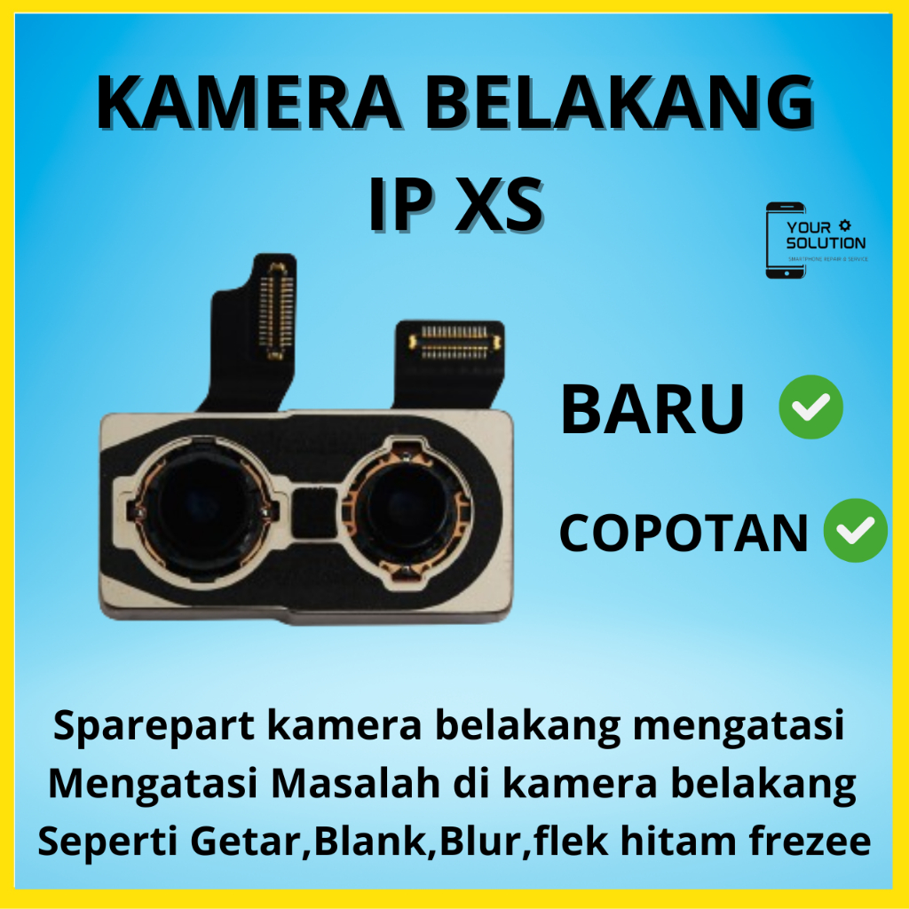 Jual Kamera Belakang XS back camera XS big camera XS | Shopee Indonesia