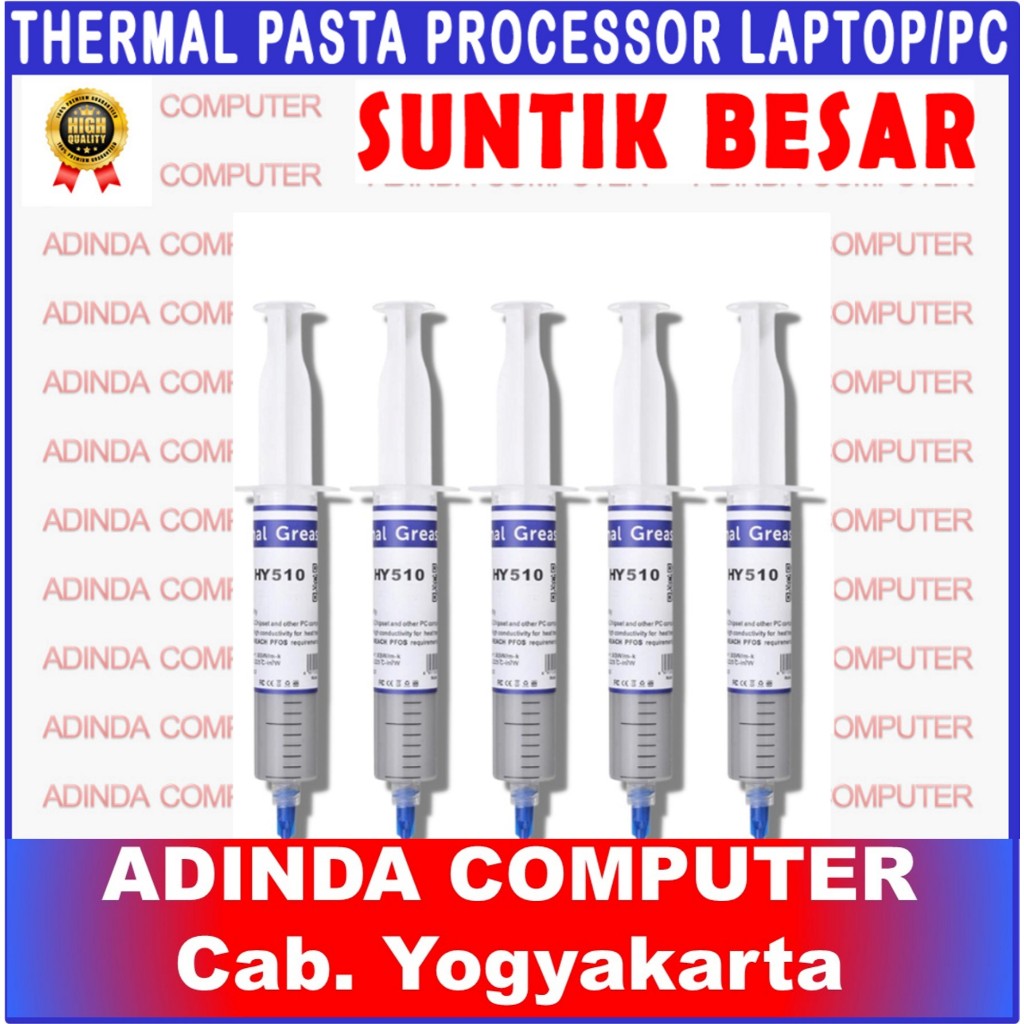 Jual Pasta Processor Thermal Paste Thermal grease Termal Grease Suntik ...