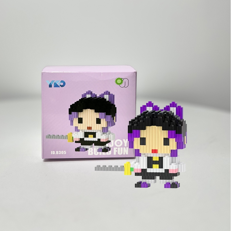Jual Mainan Block Mini DIY Kimetsu no Yaiba Demon Slayer Bricks Blok ...