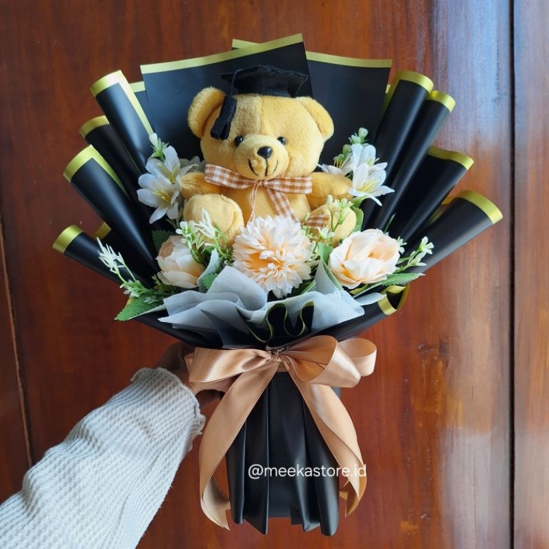 Jual BUKET BONEKA WISUDA / BUKET WISUDA / GRADUATION BOUQUET / BUKET ...