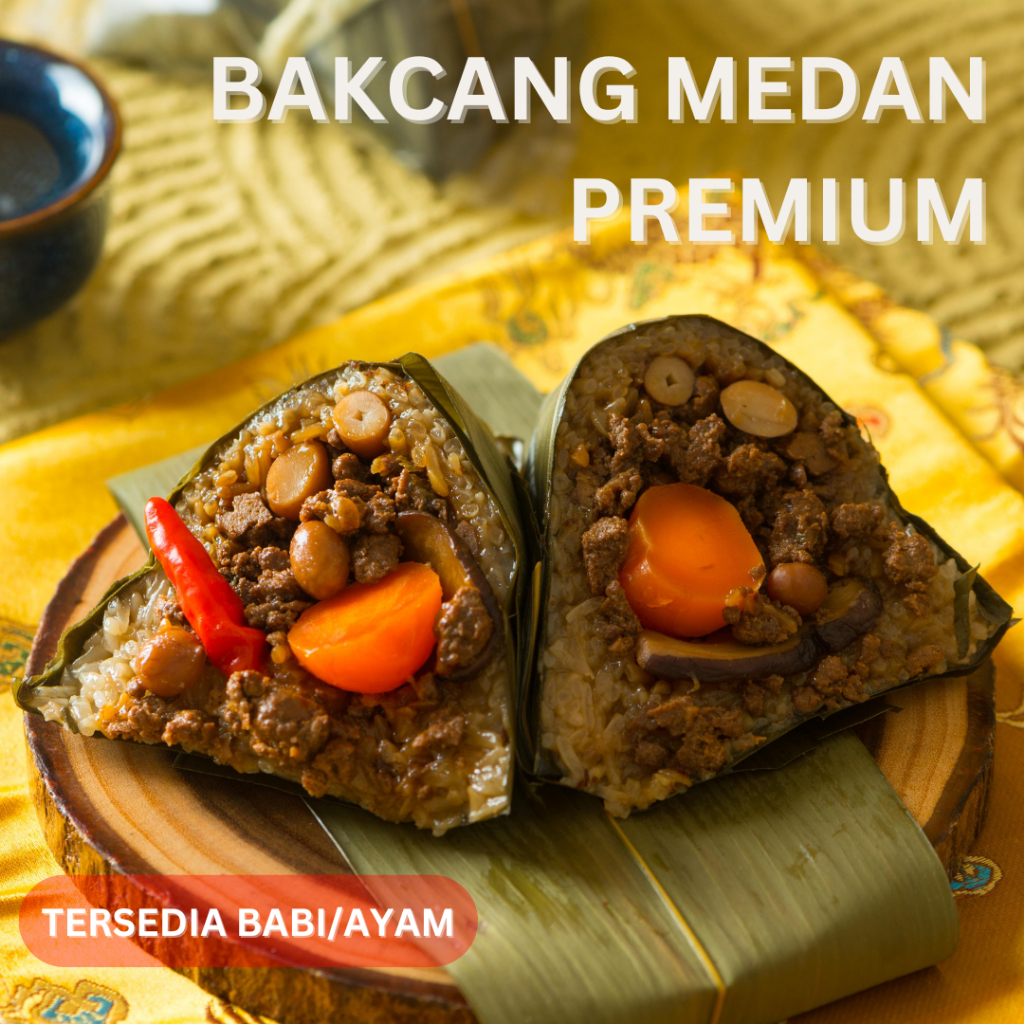 Jual BAKCANG MEDAN PREMIUM HAMPERS / BABI / AYAM / SPECIAL KOMPLIT ...