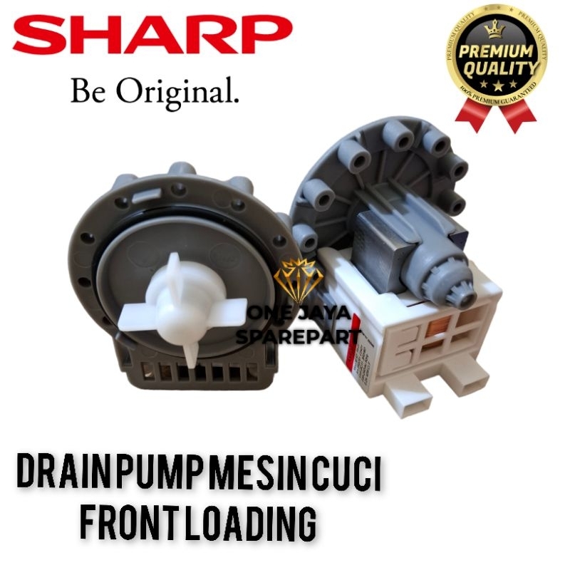 Jual SHARP FRONT LOADING Motor Drain Pump Pompa Pembuangan Mesin Cuci ...