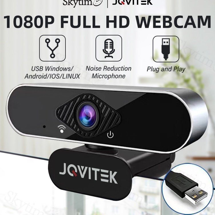 Jual Harga Murah Skytime Full HD Webcam CM8 18P With Microphone USB ...