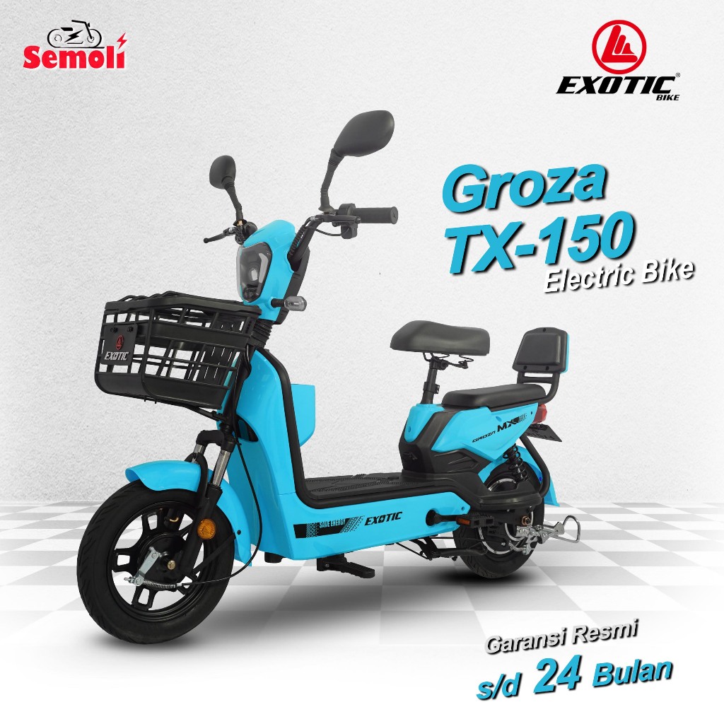 Jual Groza TX150 Sepeda Listrik / Electrik EXOTIC Electric Bike | Shopee Indonesia