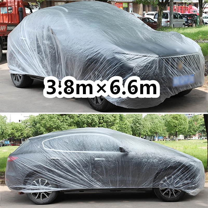 Jual Body Cover Mobil Transparan Plastik Penutup Mobil Universal ...