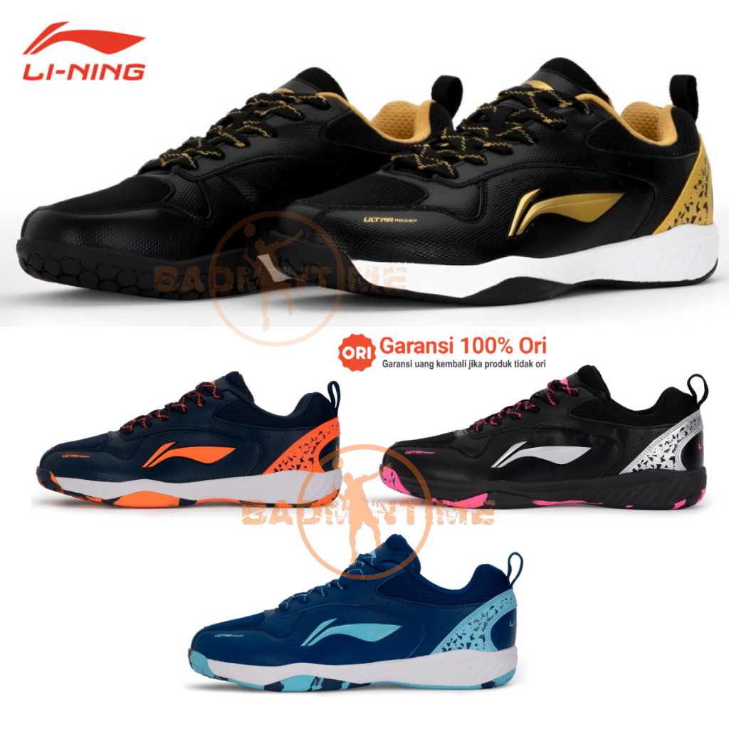 Jual Sepatu Badminton Lining Ultra Power Bulutangkis Li-Ning | Shopee ...