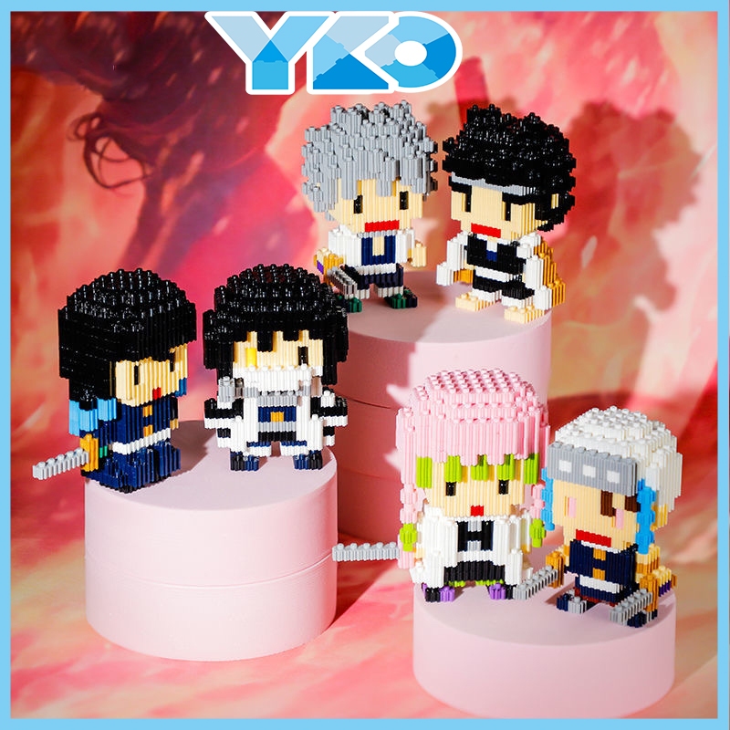Jual YKO Nano Block Demon Slayer Balok Susun Kamado Tanjirou Nano Mini ...