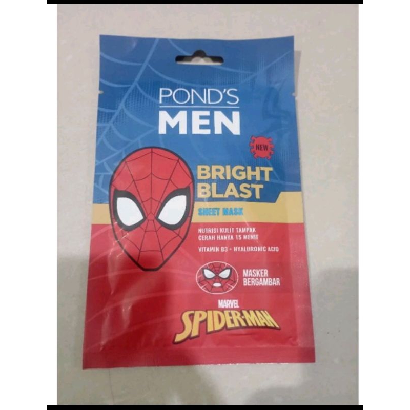 Jual Pond's Men Bright Blast Sheet Mask 20gr(masker Pond's men ...
