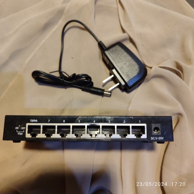Jual Hub Switch Jaringan VLAN Ethernet 8 Port | Shopee Indonesia