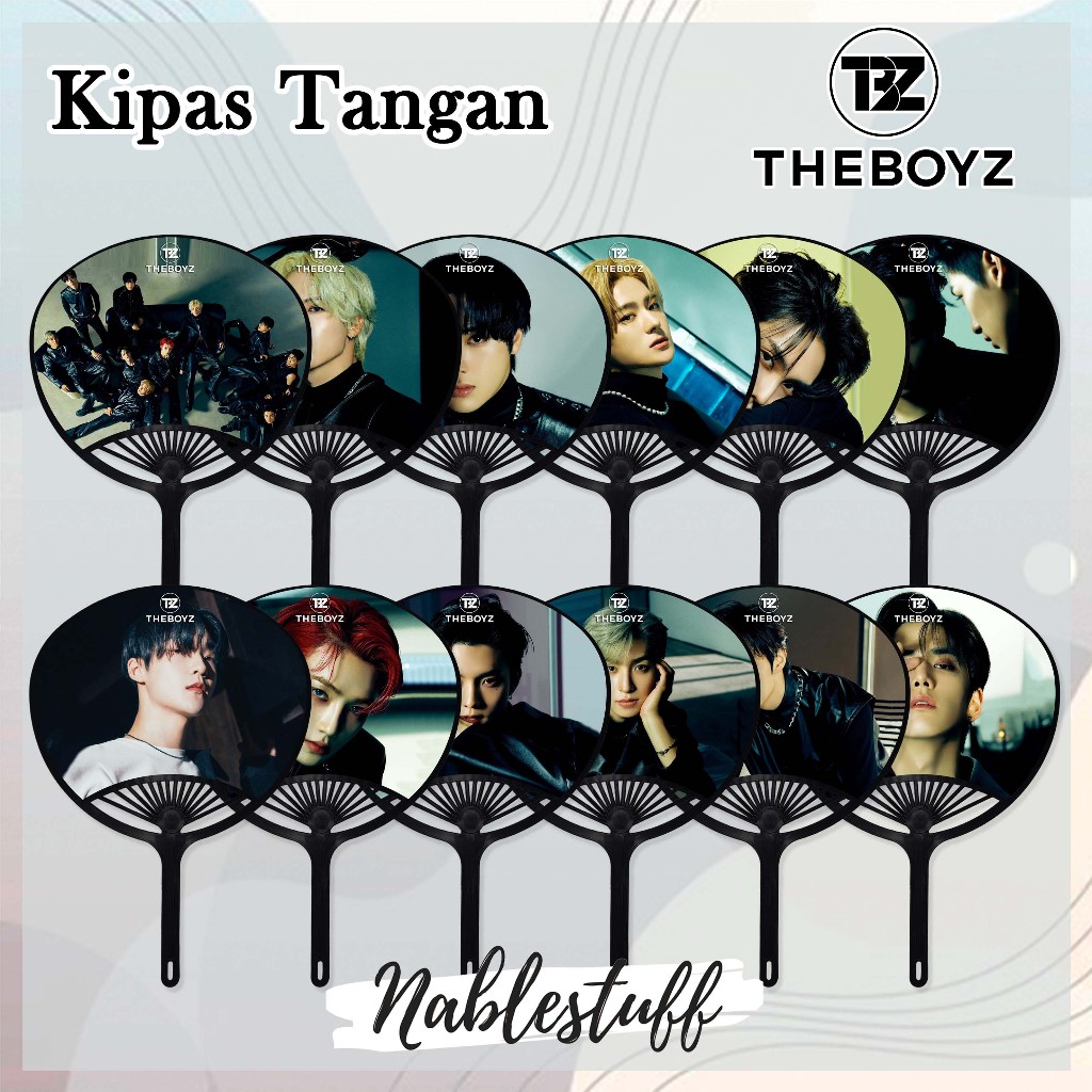 Jual Kipas Tangan The Boyz TBZ Roar Ver // Kipas Kerang // Merchandise ...