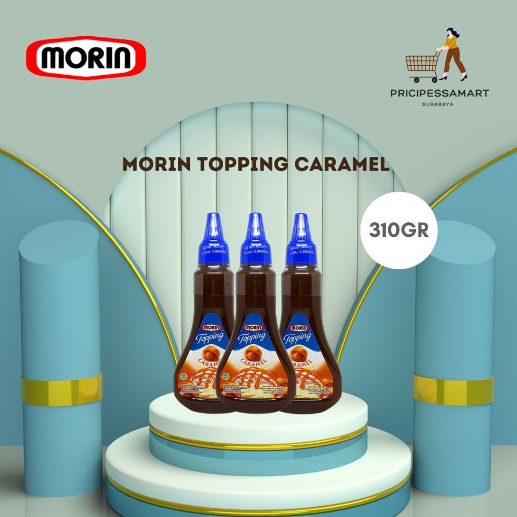 Jual MORIN TOPPING CARAMEL 310GR | Shopee Indonesia