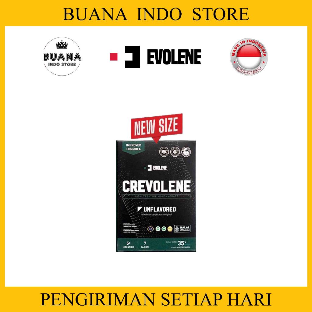 Jual Evolene Crevolene Monohydrate 35 Gram 7 Serving / Sachet | Shopee ...