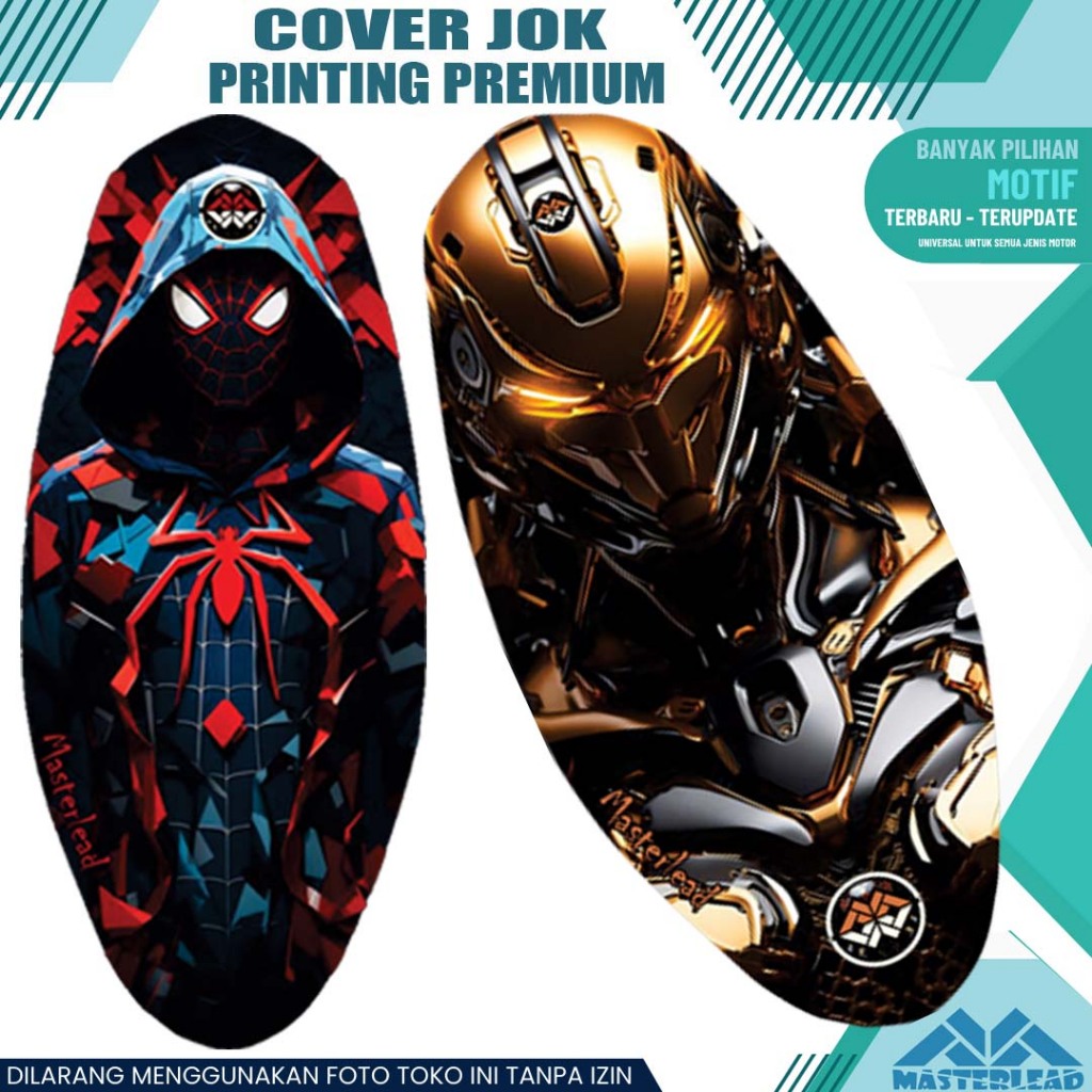 Jual COVER JOK SARUNG JOK MOTOR PRINT UNIVERSAL VARIO STYLO AEROX GRAND ...