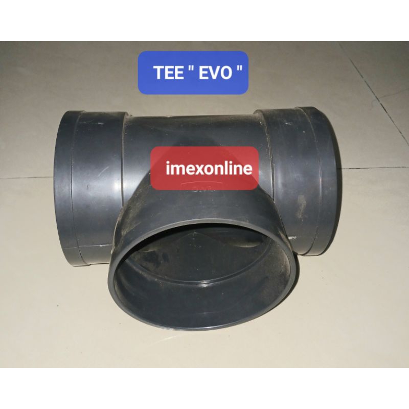 Jual Sambungan Pipa pvc TEE "4" - Merek EVO | Shopee Indonesia