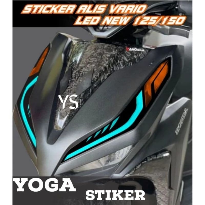 Jual Cutting stiker lampu alis New vario led tahun 2018/2023 | Shopee ...