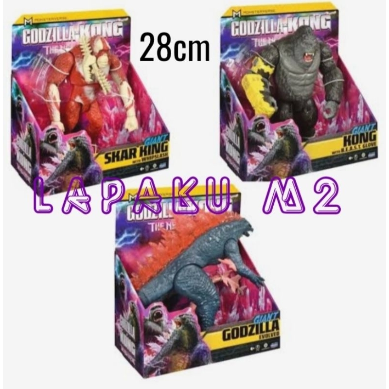 Jual Action Figure Godzilla x Kong The New Empire/Giant kong Skarking ...