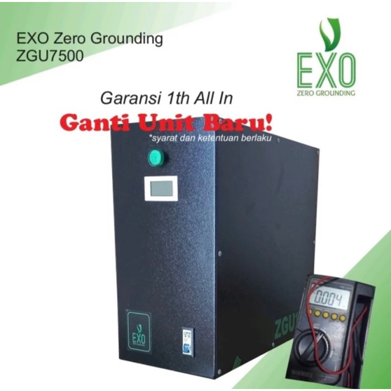 Jual EXO ZERO GROUNDING ZGU7500 WATT UNIT 1 PHASE | Shopee Indonesia
