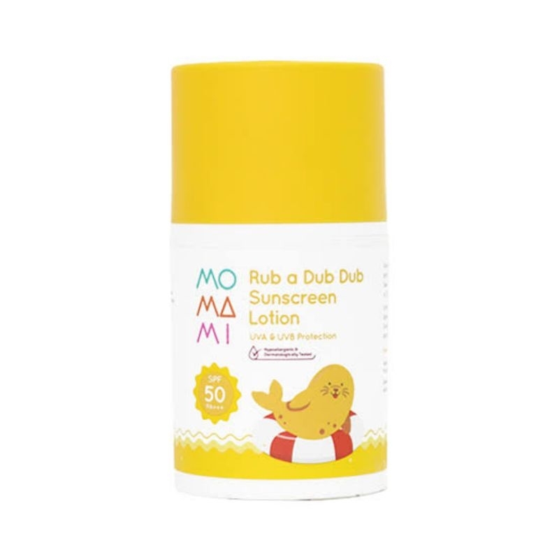 Jual Momami Rub A Dub Dub Sunscreen SPF 50 PA+++ isi 50ml | Shopee Indonesia