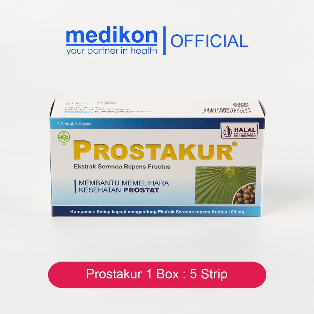 Jual Medikon Prostakur Box (5 Strip x 6 Kaplet) | Shopee Indonesia