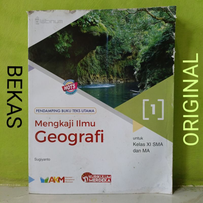 Jual Buku Mengkaji Ilmu Geografi Kelas 10 X 1 I SMA MA Penerbit Platinum Tiga Serangkai ...